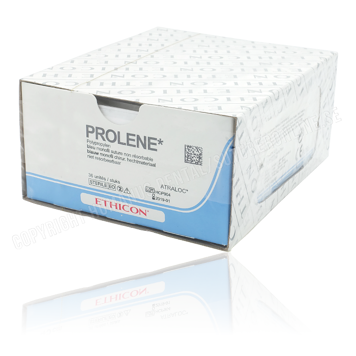 Supramid suture 3-0, DS 19 mm needle, 75 cm black - Suture Online Supramid suture 3-0, DS 19 mm needle, 75 cm black - Suture Online