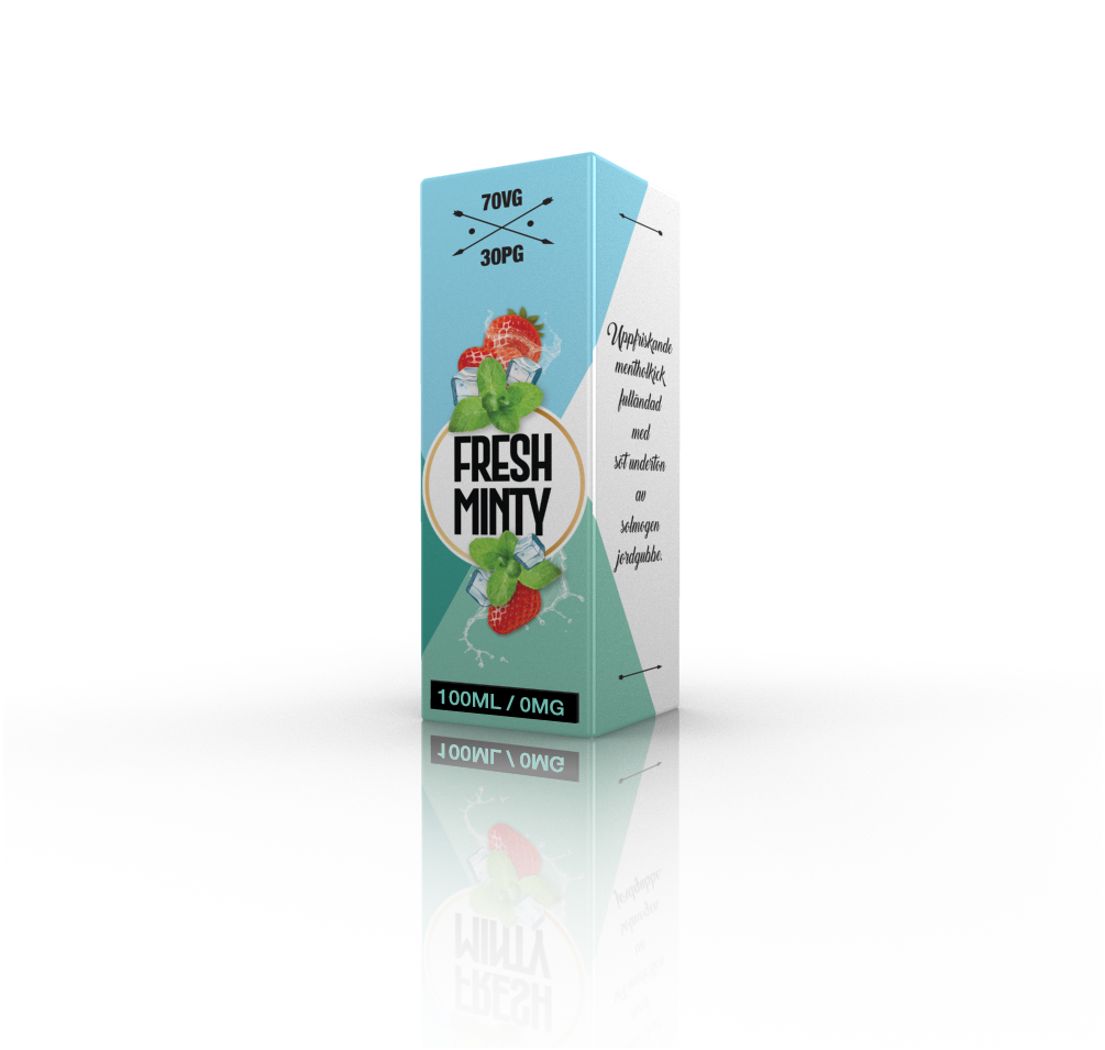 Fresh Minty 50/100ml - EciggOnline.se
